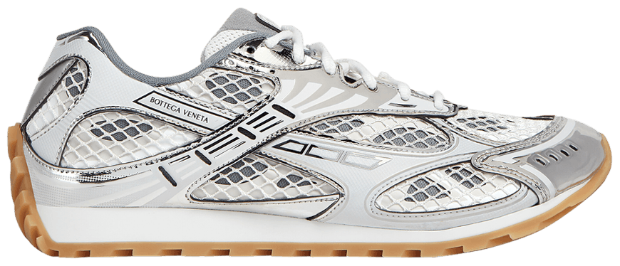 Buy Bottega Veneta Orbit Sneaker 'White Silver' - 741357 V2X40 1425 | GOAT