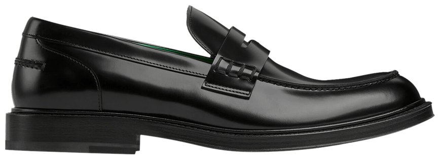 Buy Bottega Veneta Tie Loafer 'Black' - 716219 V2CM0 1000 | GOAT