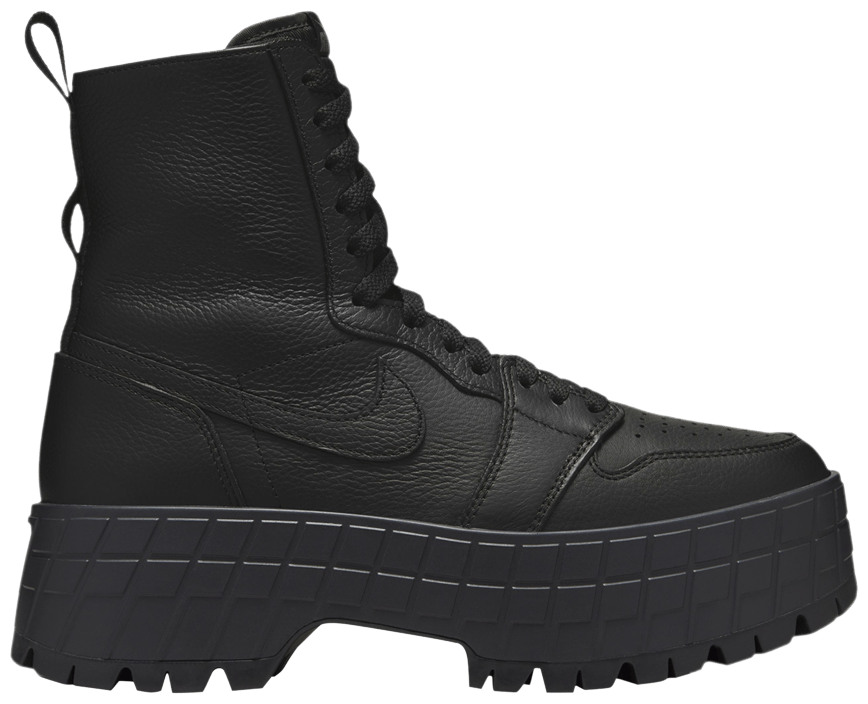 Buy Wmns Air Jordan 1 High Brooklyn 'Triple Black' - FJ5737 001 | GOAT