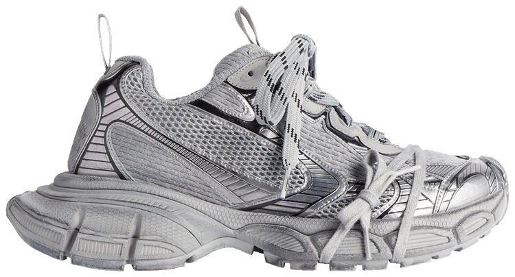 Buy Balenciaga 3XL Sneaker 'Worn-Out - Grey' - 734734 W3XL1 1210 | GOAT