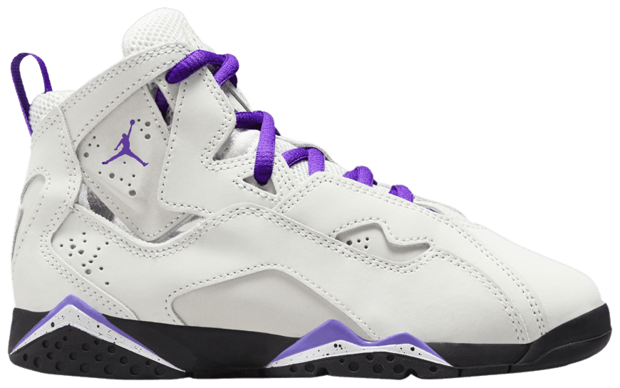 Buy Air Jordan True Flight PS 'Base Grey Purple Venom' - 343796 052 | GOAT