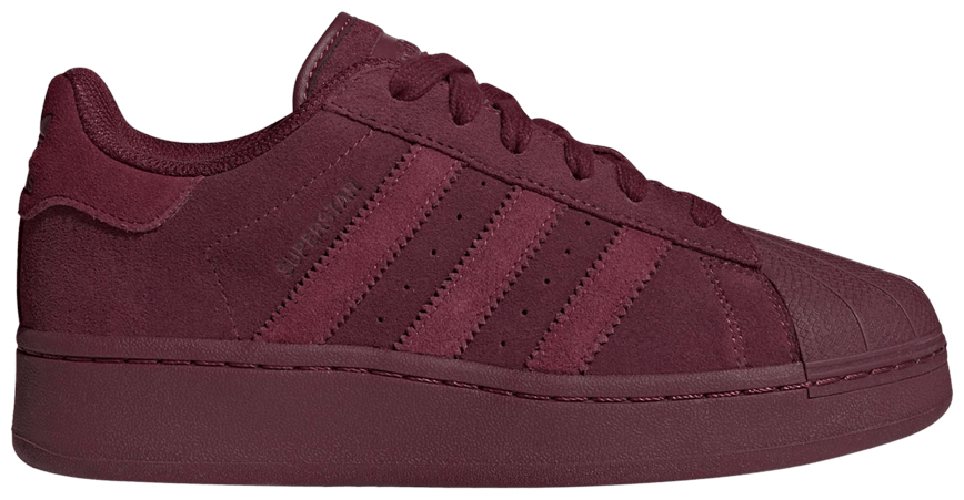 Buy Wmns Superstar XLG 'Maroon' - IE7377 | GOAT