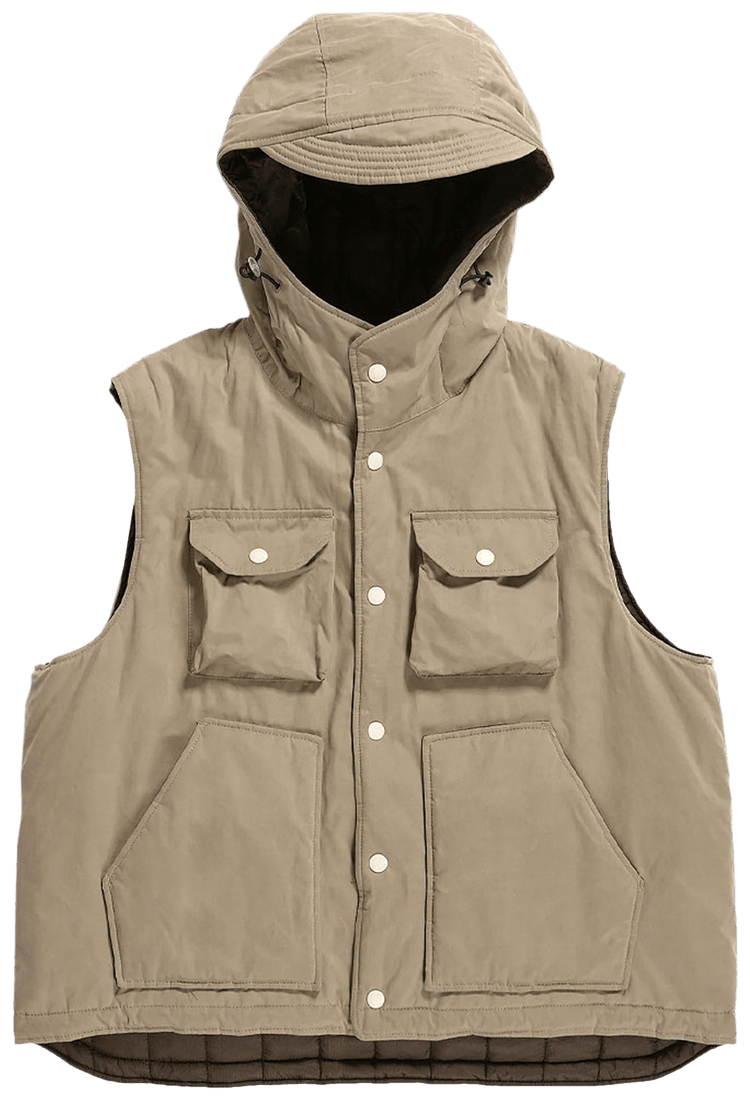 Buy Engineered Garments Field Vest 'Khaki' - 23F1C004 KHAK | GOAT AU