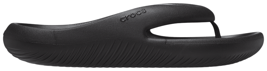 Buy Crocs Mellow Recovery Flip 'Black' - 208437 001 | GOAT