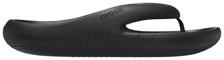 Buy Crocs Mellow Recovery Flip 'Black' - 208437 001 | GOAT