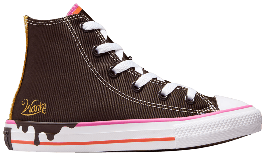 Buy Willy Wonka x Converse Chuck Taylor All Star High PS 'Chocolate ...