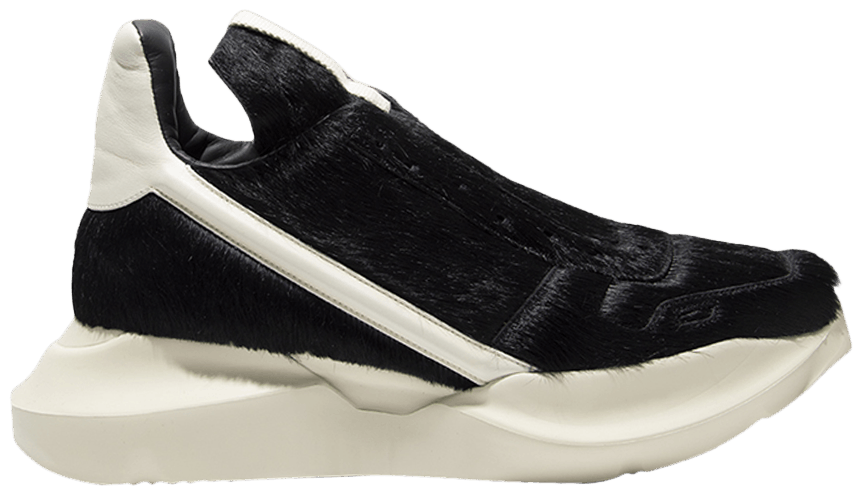Buy Rick Owens Geo Geth Runner 'Black Milk' - RR02B2803 LHL 911 | GOAT