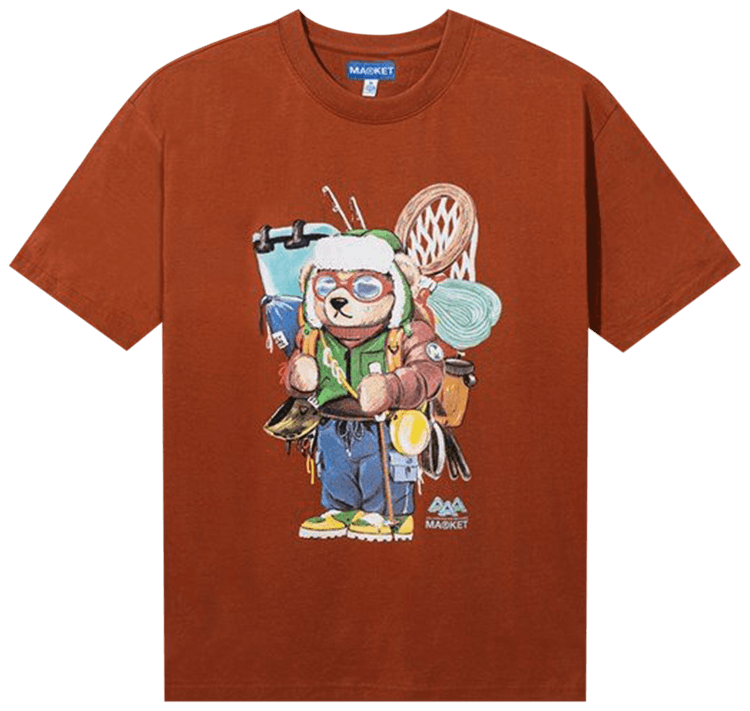 Buy Market Ultralight Bear T-Shirt 'Rust' - 399001656 RUST | GOAT