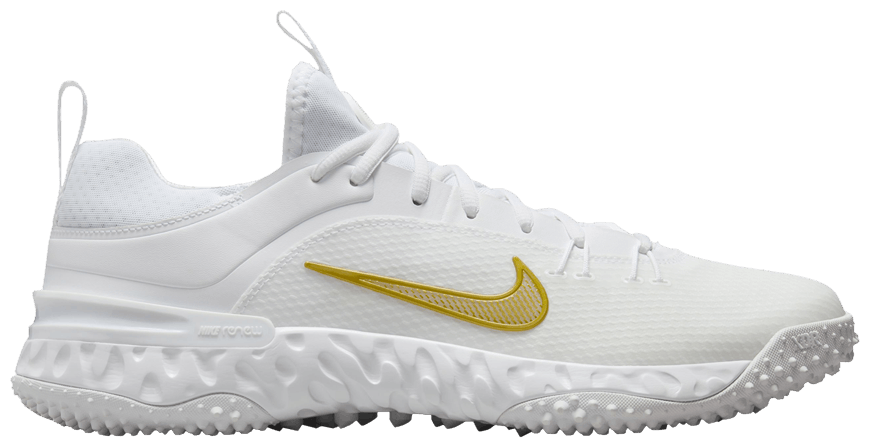 Buy Nike Huarache 9 Elite TF LAX 'White Metallic Vivid Gold' - FN0310 ...