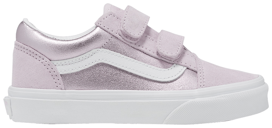 Buy Vans Old Skool V Kids 'Metallic Lavender' - VN0A38HDLAE | GOAT