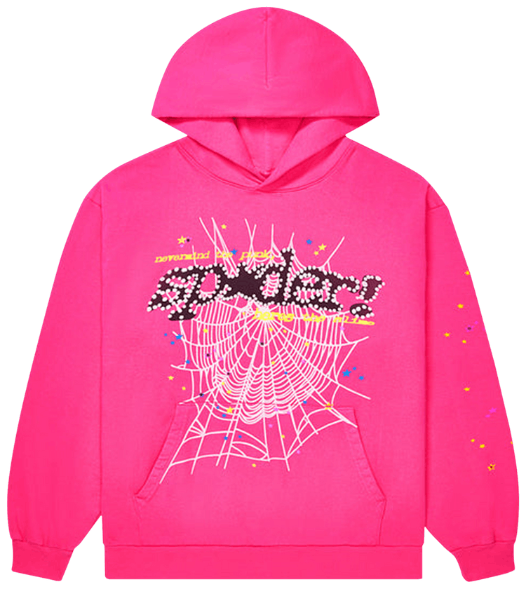 Buy Sp5der P*nk V2 Hoodie 'Pink' - SP5 MGSP5 HD | GOAT AU