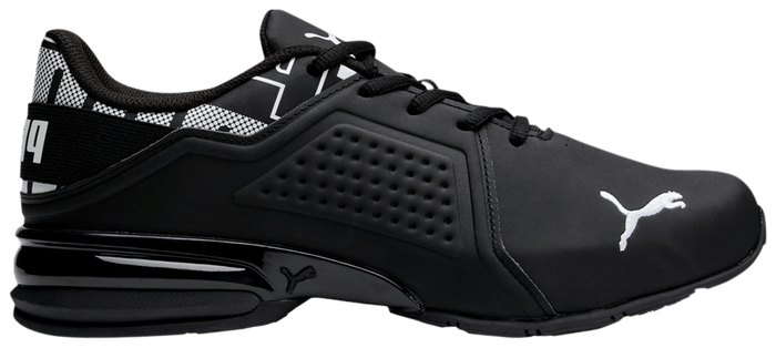 Buy Puma Viz Runner Repeat 'Black White' - 377333 02 | GOAT