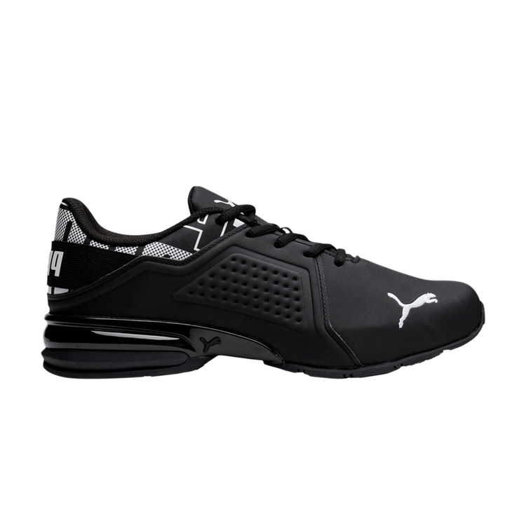 Buy Puma Viz Runner Repeat 'Black White' - 377333 02 | GOAT