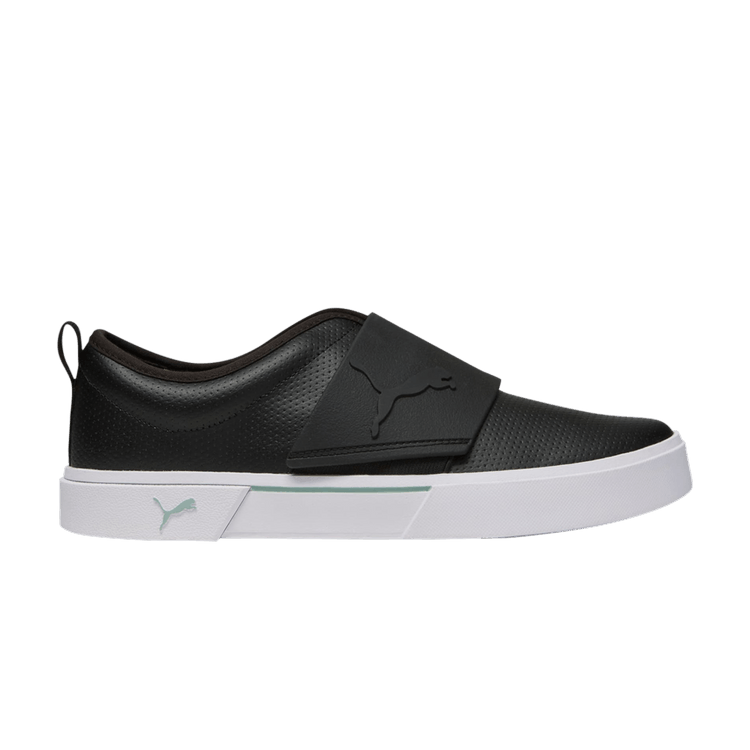 Buy Puma El Rey II Slip-On Perf Leather 'Black Green Fog' - 384369 06 ...