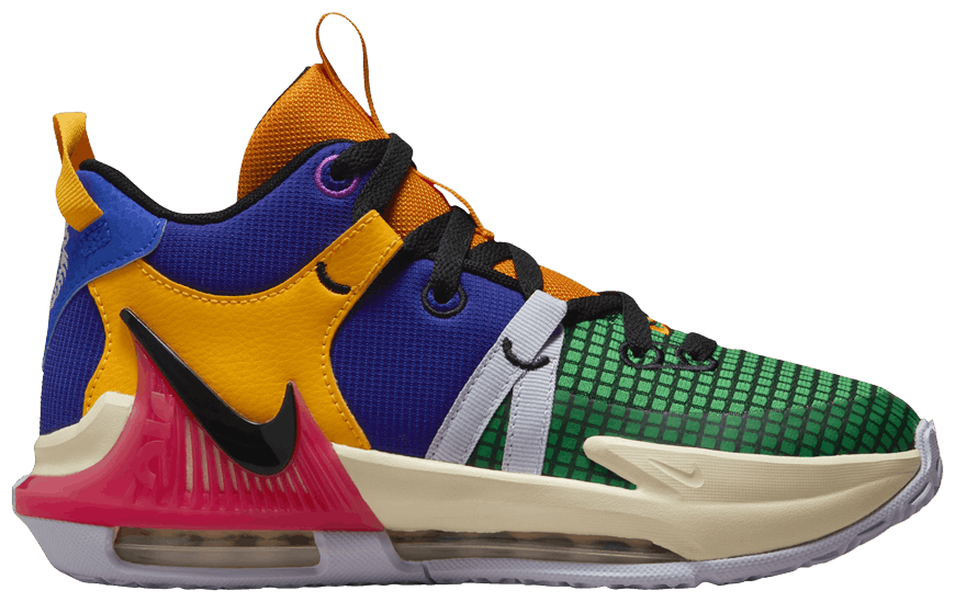Buy Nike LeBron Witness 7 GS 'Multi-Color' - FQ8170 585 | GOAT