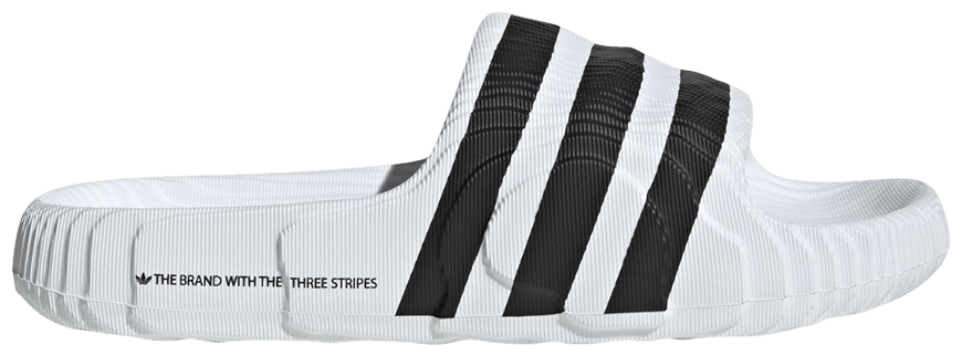 Buy Adidas Adilette 22 Slide 'White Black' - IF3668 | GOAT