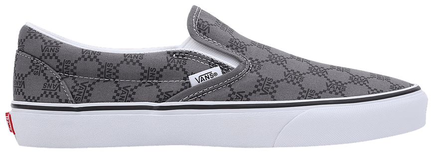 Buy Vans Classic Slip-On 'Monogram - Pewter' - VN0A7Q5DPWT | GOAT