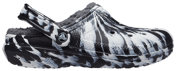Buy Crocs Classic Lined Clog 'Marbled - White Black' - 207180 103 | GOAT