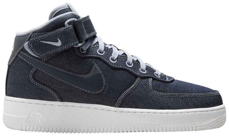 Buy Wmns Air Force 1 Mid 'Denim' - DD9625 400 | GOAT