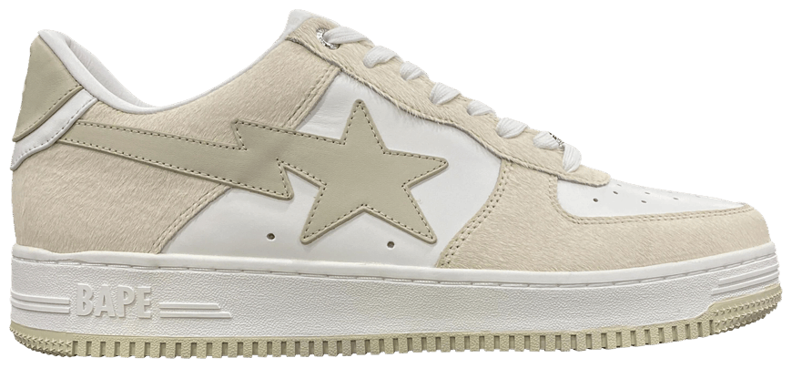 Buy Wmns Bapesta #3 'Beige Horse Hair' - 1J80291052 BEI | GOAT