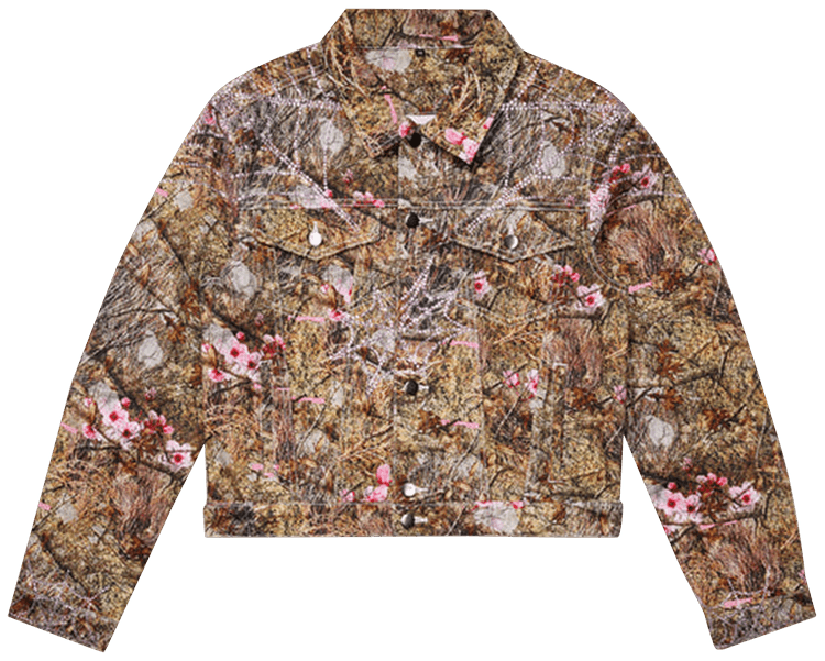 Buy Sp5der Trucker Jacket 'Real Tree' - SP5 TJCKTCAM | GOAT
