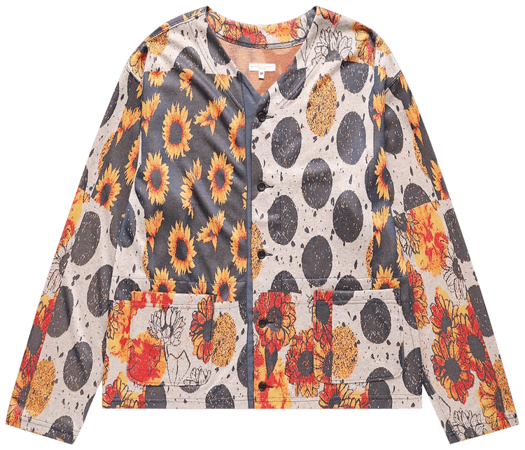 Buy Engineered Garments Knit Cardigan 'Red/Navy' - 23S1B030 CB010 RED ...