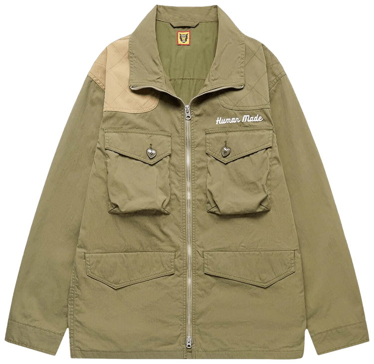 Buy Human Made Hunting Jacket 'Olive Drab' - HM25JK013 OLIV | GOAT