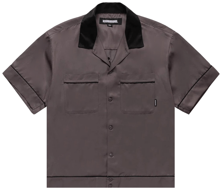 Buy Neighborhood Bowling Shirt 'Grey' - 231SPNH SHM04 GREY | GOAT UK