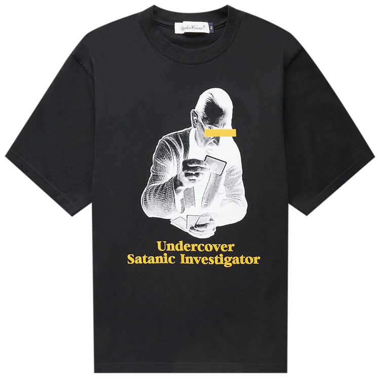 Buy Undercover T-Shirt 'Black' - UC2B3805 BLAC | GOAT UK