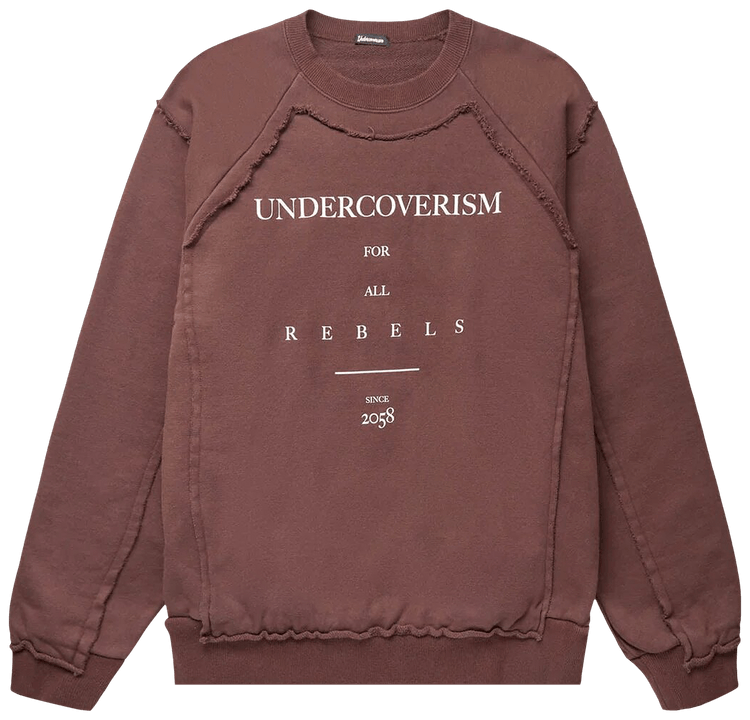 Buy Undercover Crewneck 'Brown' - UI2B4802 BROW | GOAT