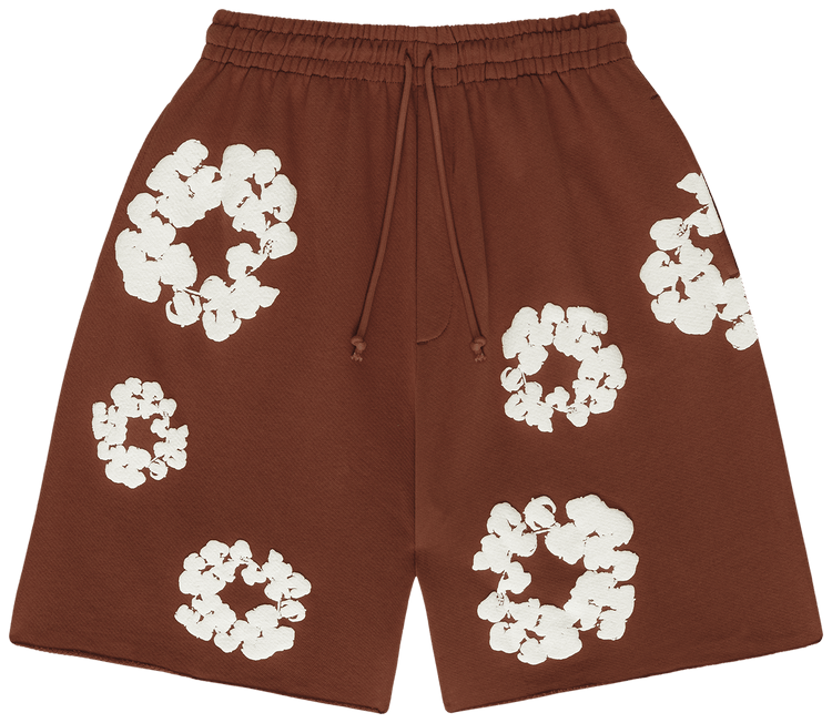 Buy Denim Tears The Cotton Wreath Shorts Brown 402 905 30 Brow Goat