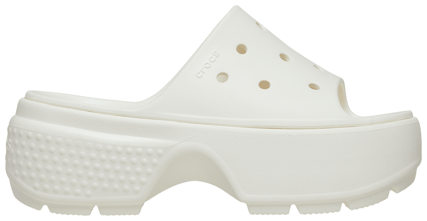 Buy Crocs Stomp Slide 'Chalk' - 209346 0WV | GOAT
