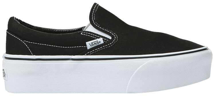 Buy Classic Slip-On Stackform 'Black White' - VN0A7Q5RBMX | GOAT CA