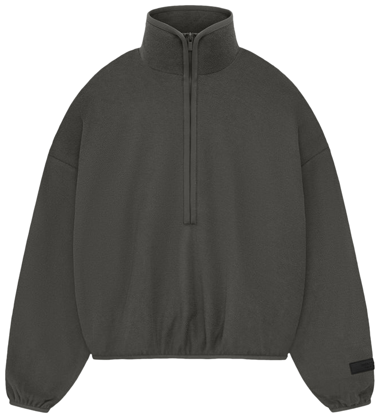 Buy Fear of God Essentials Half Zip Mockneck 'Ink' - 192SP245390FW | GOAT