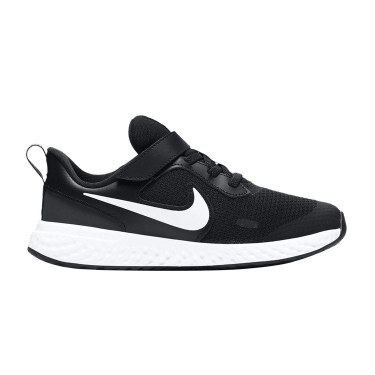 Buy Nike Revolution 5 PS 'Black White' - BQ5672 003 | GOAT