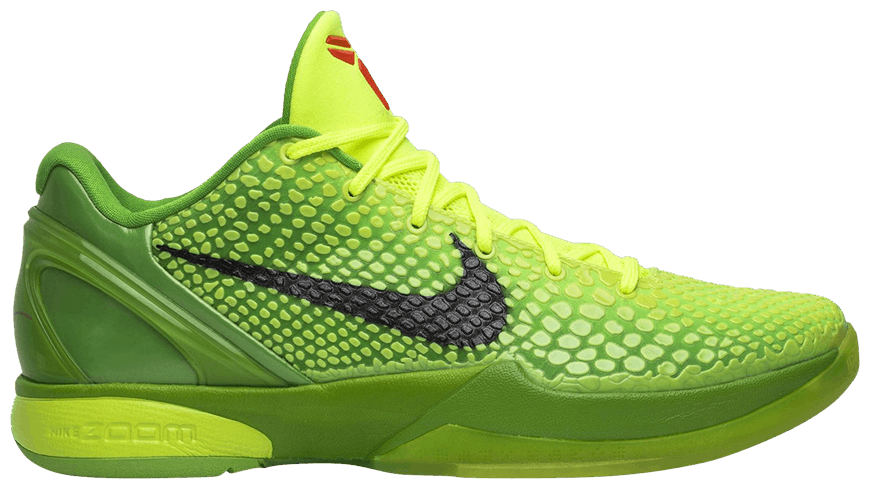 Buy Nike Zoom Kobe 6 'Grinch' 2010 Sample - SP11 MNBSKT 516 227773 Y3 ...