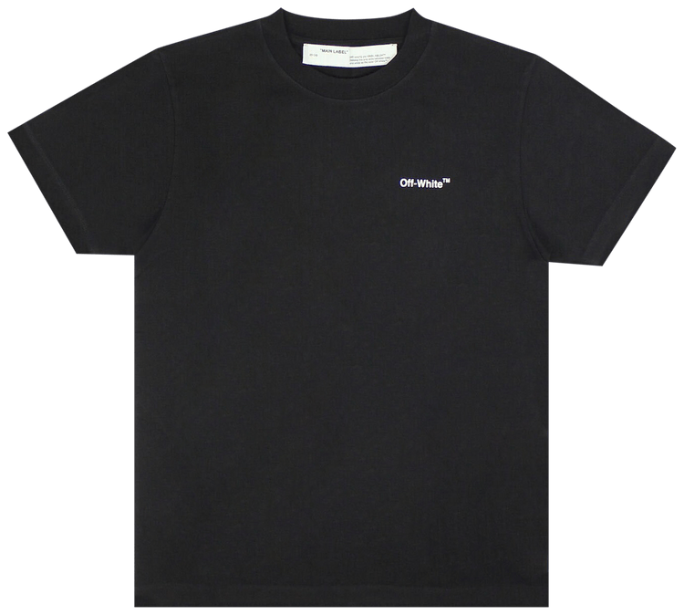 Buy Off White Outline Marker Arrow T Shirt Blackwhite
