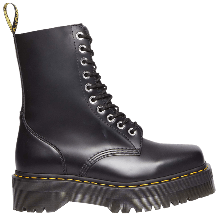 Buy Dr. Martens Wmns 1490 Quad Squared Boot 'Black' - 31147001 | GOAT
