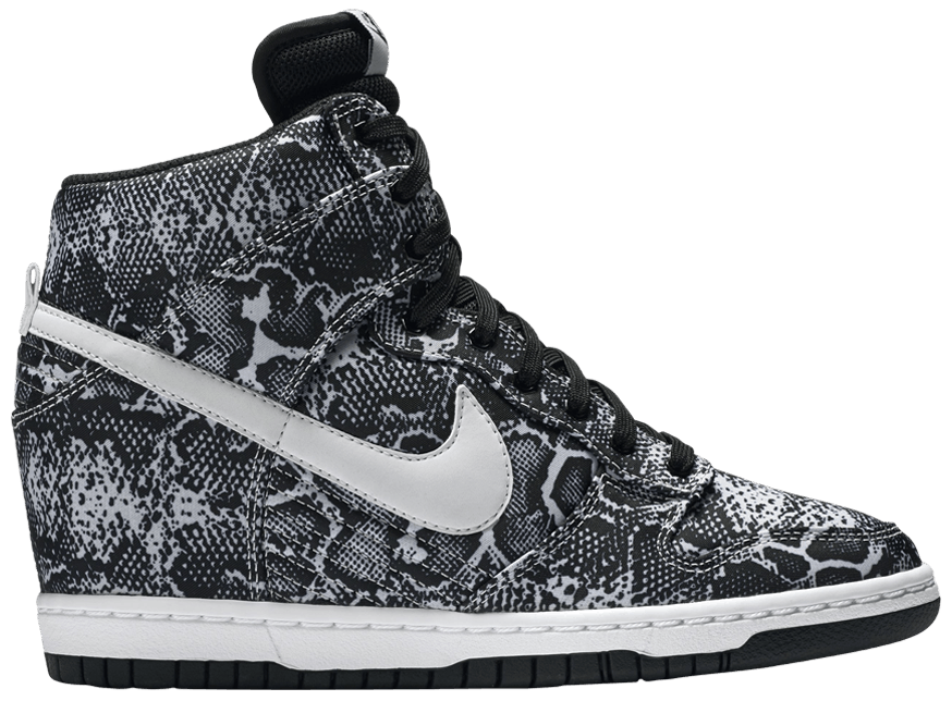 Buy Wmns Dunk Sky High Print 'Snakeskin' - 543258 005 | GOAT