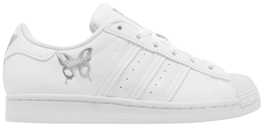 Buy Adidas Wmns Superstar 'White Matte Silver Butterfly' - GX2168 | GOAT