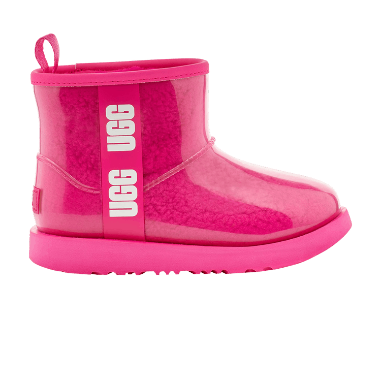 Buy UGG Classic Clear Mini II Boot Kids 'Rock Rose' - 1112386K RCR | GOAT
