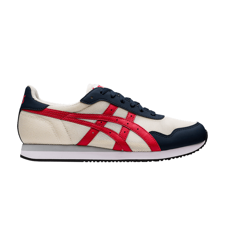 Buy ASICS Tiger Runner 'Navy Cream Red' - 1201A732 100 | GOAT