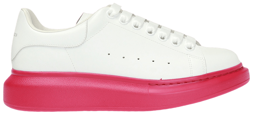 Buy Alexander McQueen Wmns Oversized Sneaker 'White Pink' - 553770 ...