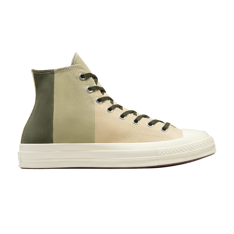 Buy Converse Chuck 70 High 'Patchwork Suede - Nutty Granola Green ...