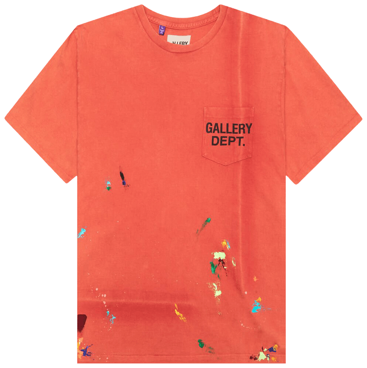 Buy Gallery Dept. Vintage Logo Painted Tee 'Red' - VLTP 1050 RED | GOAT