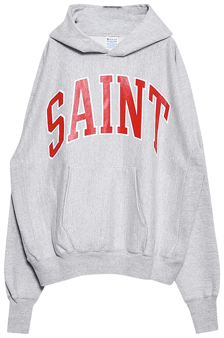 Buy Saint Michael Arch Saint Hoodie 'Grey' - SM A23 0000 031 | GOAT