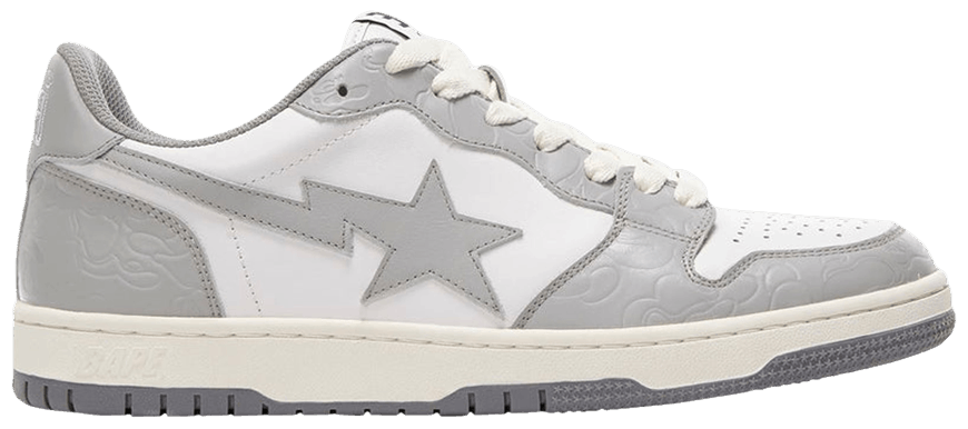 Buy BAPE Court Sta Low 'Grey' - 1G70191033 GRA | GOAT