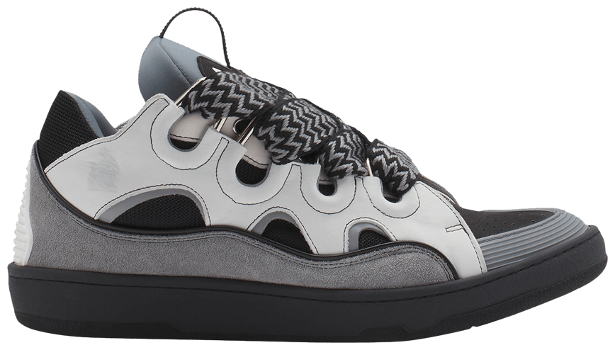 Buy Lanvin Curb Sneaker 'White Anthracite' - FM SKRK11 TONE P240018 | GOAT