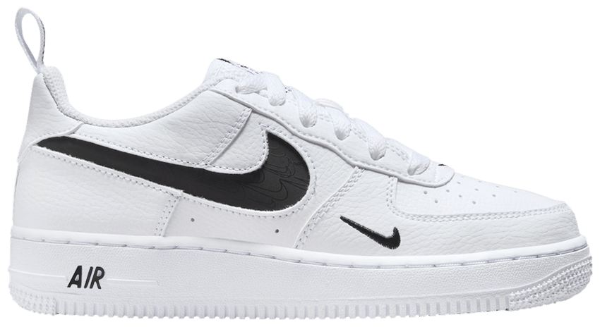 Buy Nike Air Force 1 LV8 GS 'Multi-Etch Swoosh - White' - FV7020 100 | GOAT
