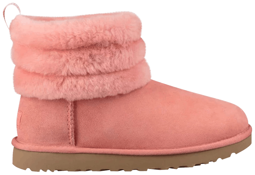 Buy UGG Wmns Classic Mini Fluff Quilted Boot 'Lined Pink' - 1098533 LNT ...